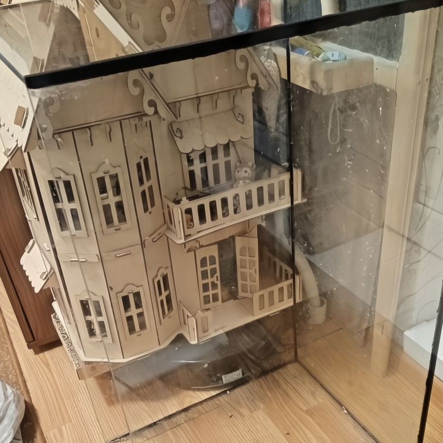 Аквариум 100 литров с грунтом