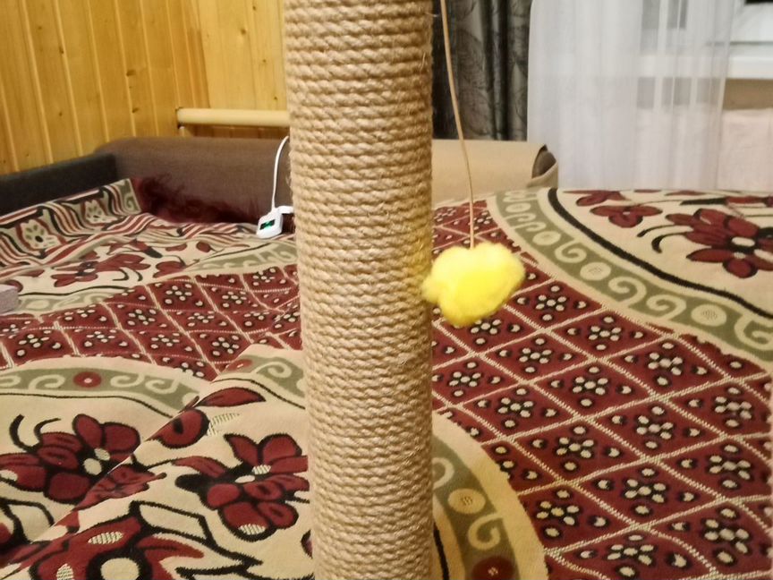 Когтеточка столбик для кошки