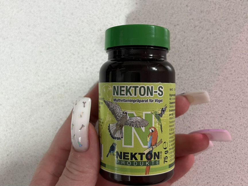 Nekton s для птиц 75гр