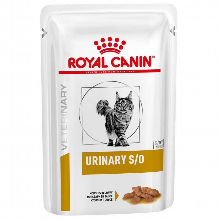 Влажный корм для кошек royal canin urinary s/o