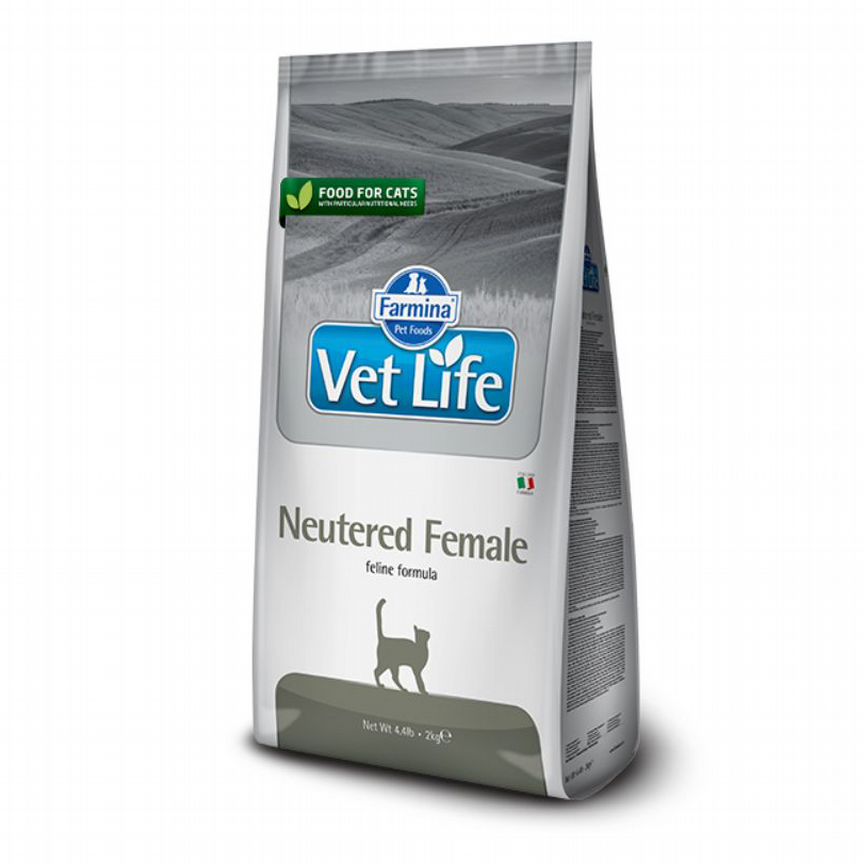 Корм для кошек Фармина VetLife Neutered Female 10