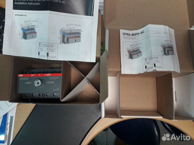 Рубильники ABB купить в Москве | Товары для дома и дачи | Авито