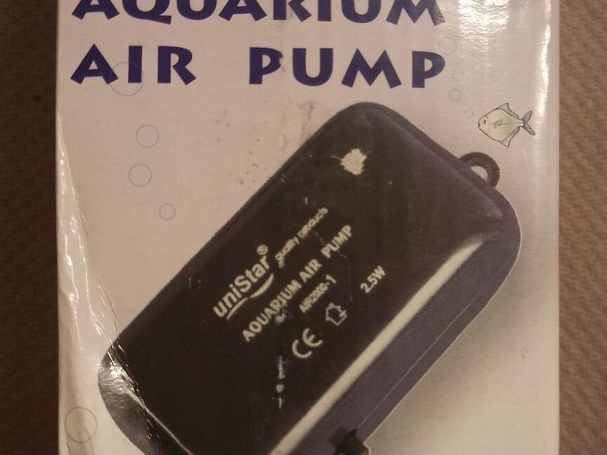 Компрессор для аэрации аквариума Unistar