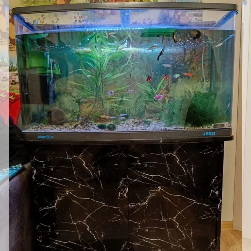 Аквариум с тумбой