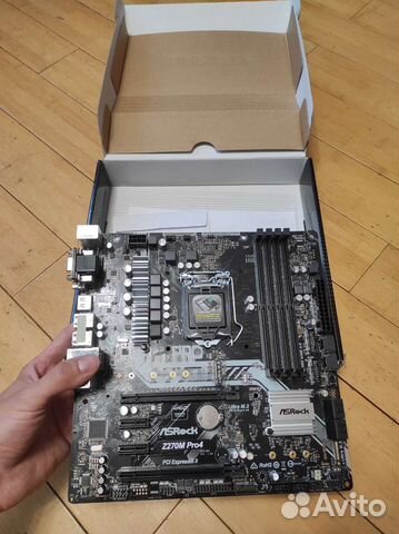 Материнская плата asrock z270m PRO4 LGA1151 купить в Москве ...