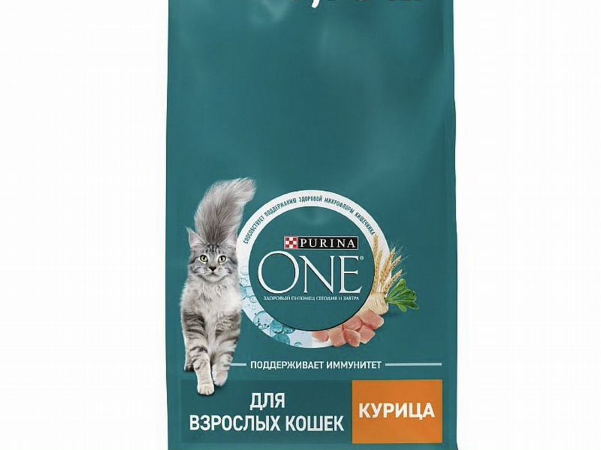 Корм Purina One для кошек с курицей 9,75 кг