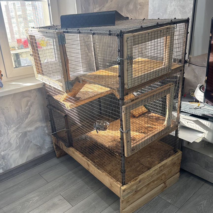 Клетка для грызунов большая