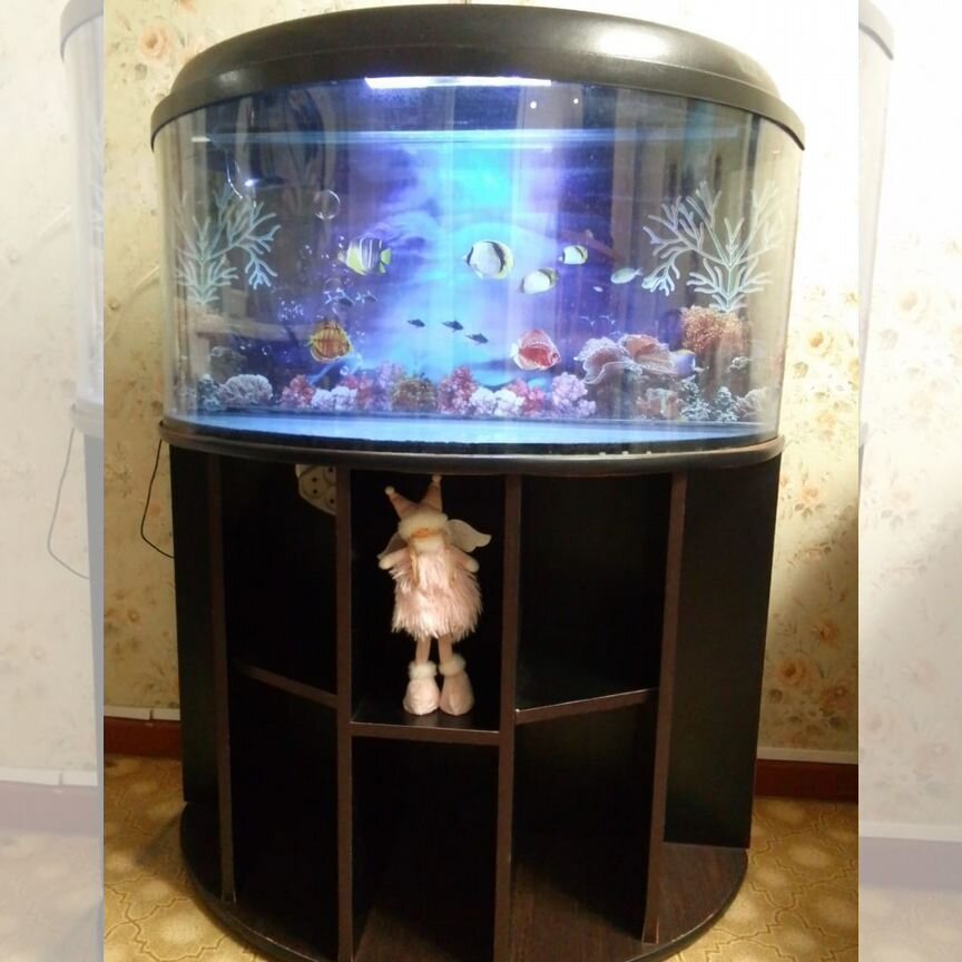Аквариум с тумбой 80 литров