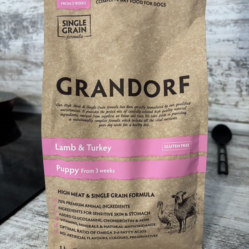 Корм для собак грандорф для щенков grandorf puppy