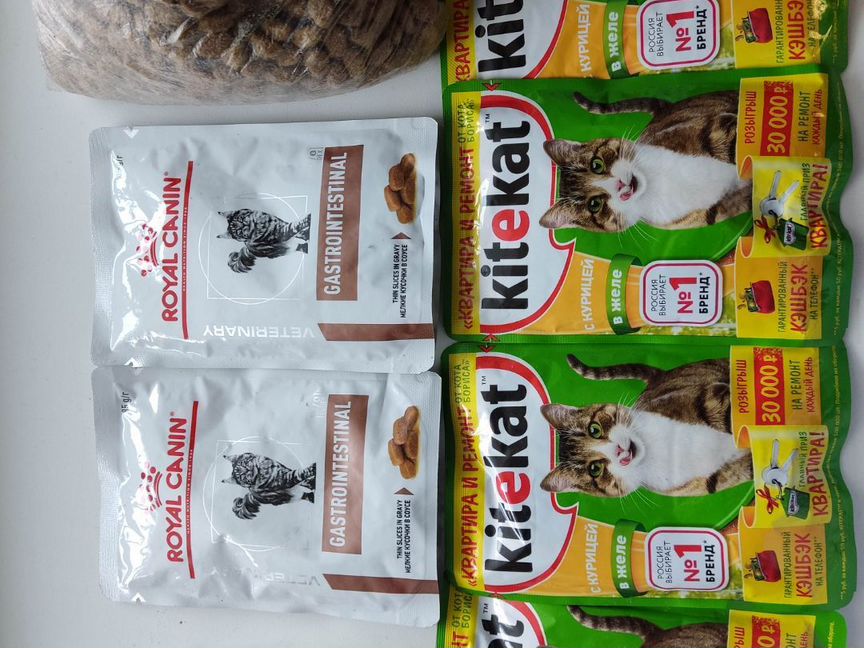 Royal Canin gastrointestinal, Китикет и др