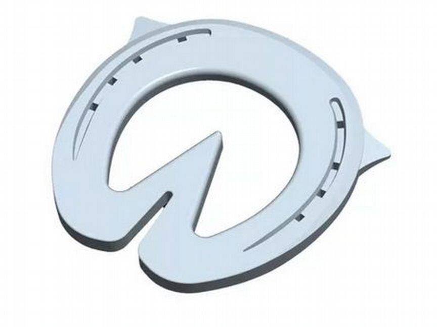 Подкова ортопедическая сердцевидная для лошадей