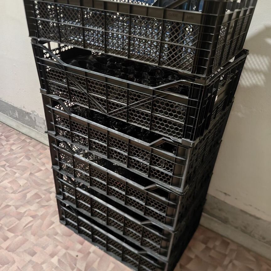 Ящики пластмассовые для хранения кормов