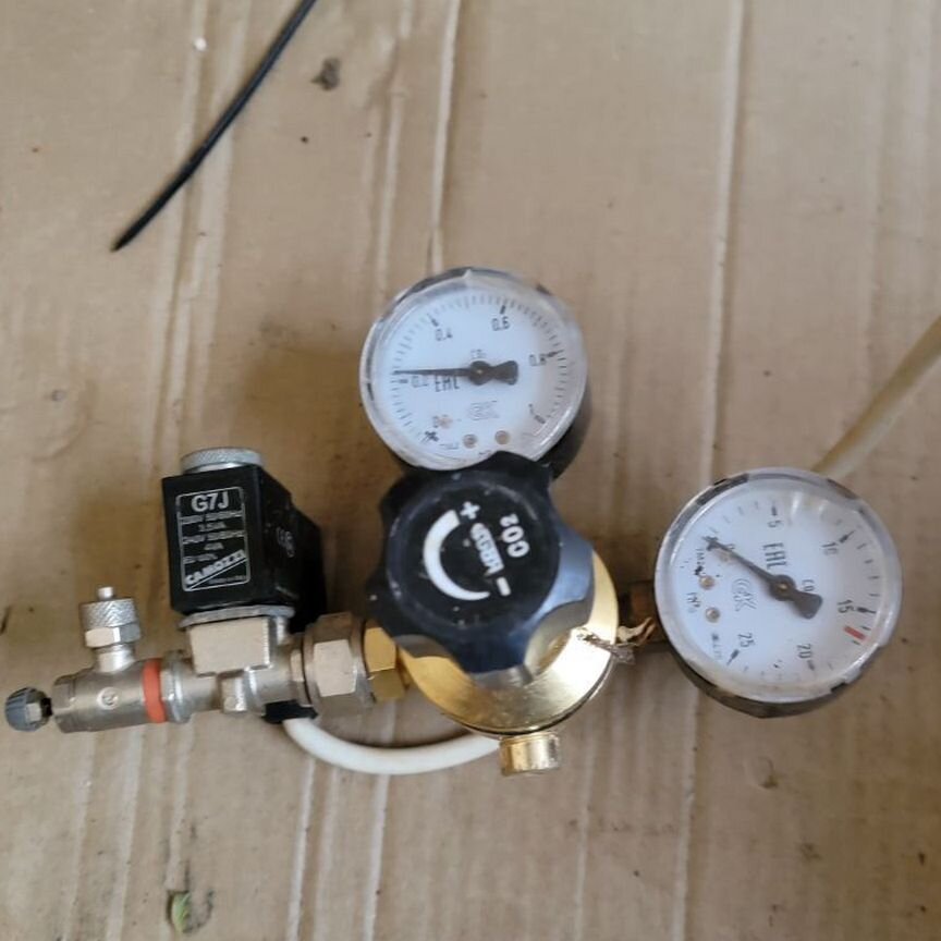 Редуктор co2  электромагнитный клапан camozzi