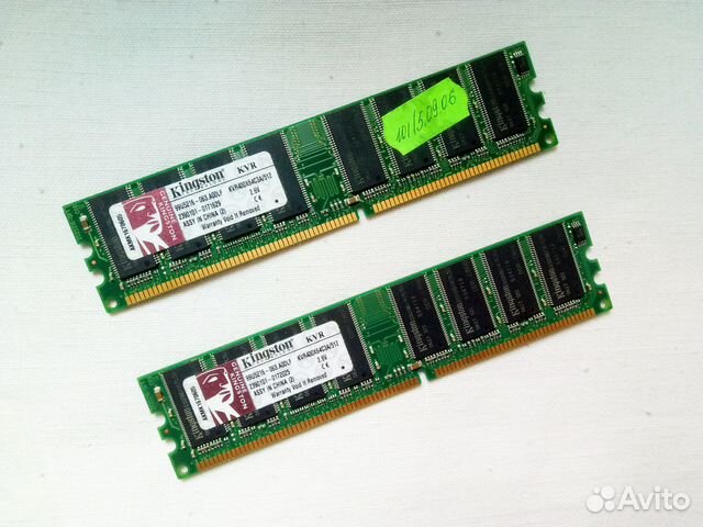 Оперативная память Kingston KVR400X64C3A/512 купить в Санкт-Петербурге ...