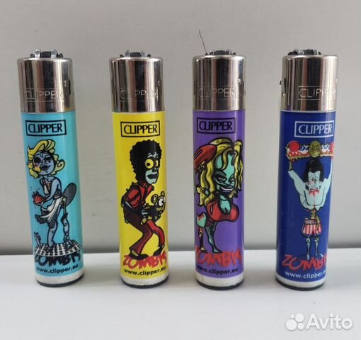Зажигалки clipper купить в Москве | Хобби и отдых | Авито