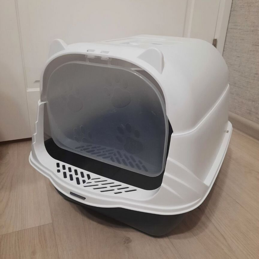 Закрытый лоток-домик для животных