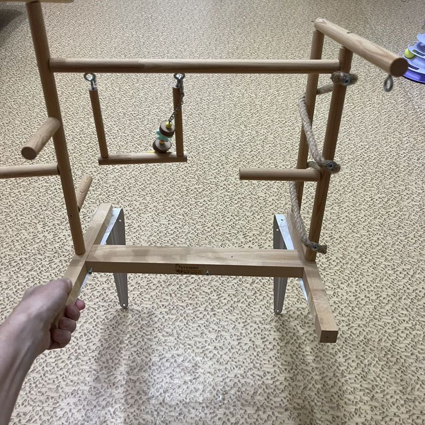 Игровой стенд доя волнистого попугая