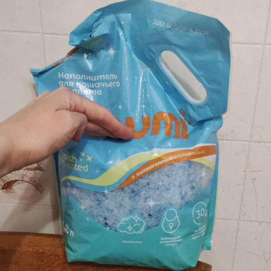 Наполнитель силикагель Miaumi
