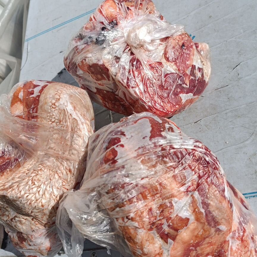 Мясная обрезь для собак