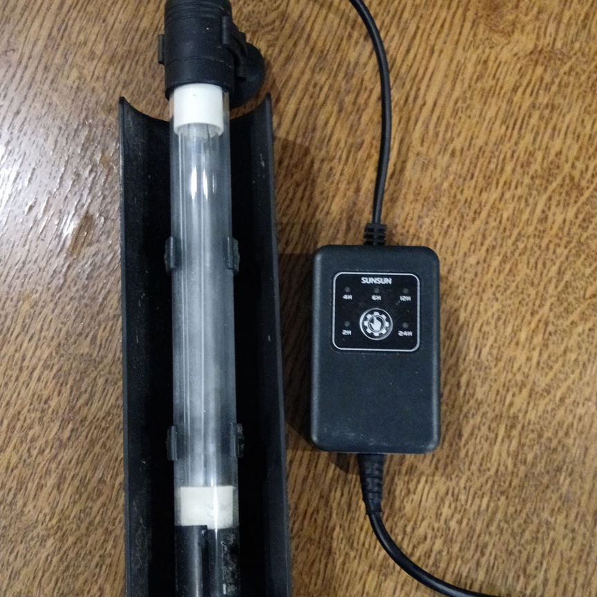 Ультрафиолетовая лампа бактерицидная для аквариума