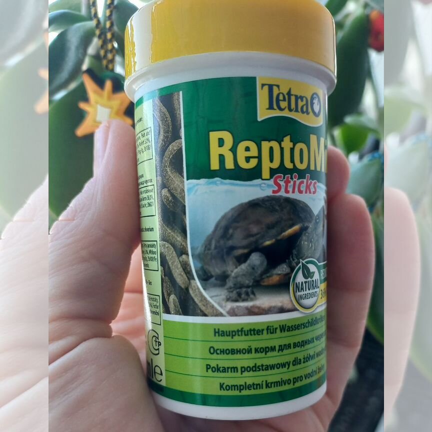 Корм для водных черепах