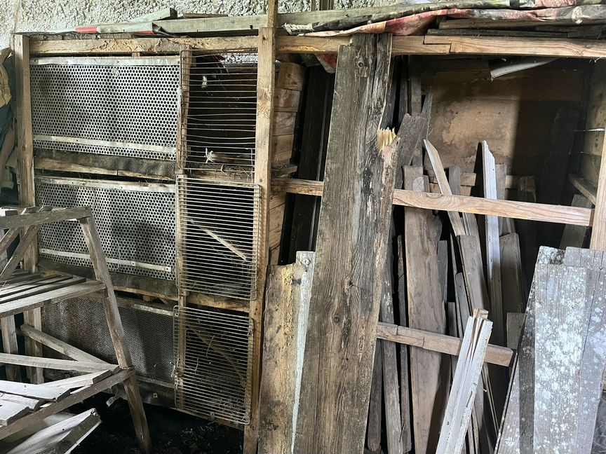 Крольчатник самодельный б/у