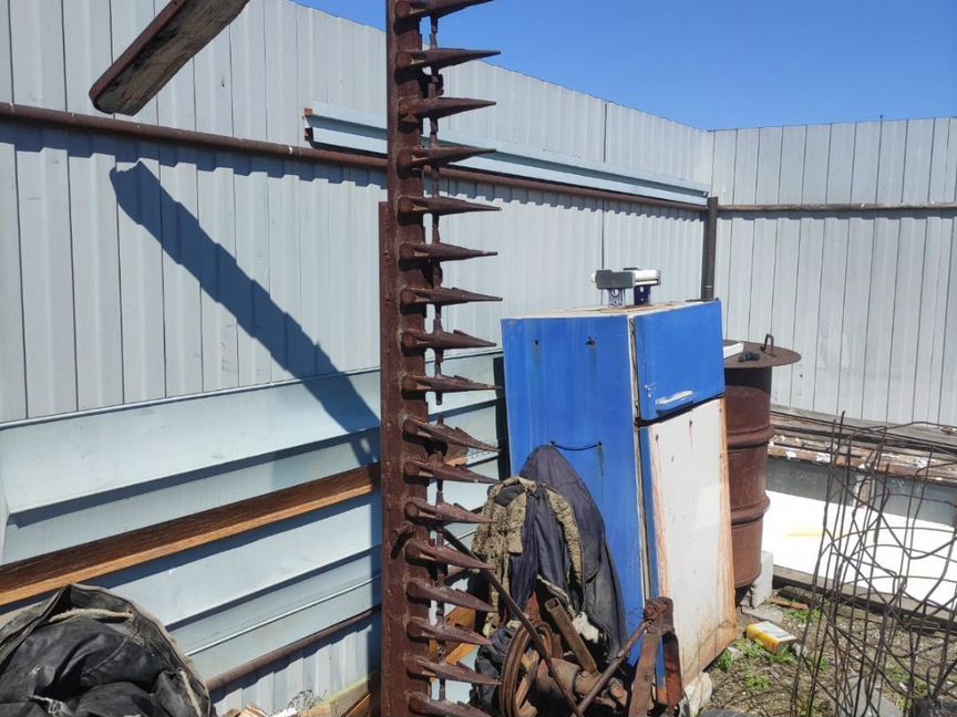 Грабли и косилка