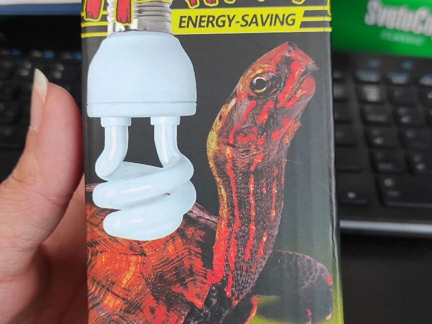 Лампа уф для террариума 10.0 UVB 13 Bт