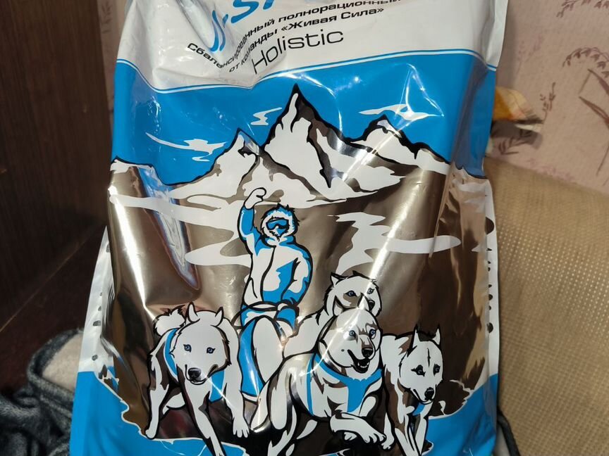 Корм для собак Живая сила "Океан"