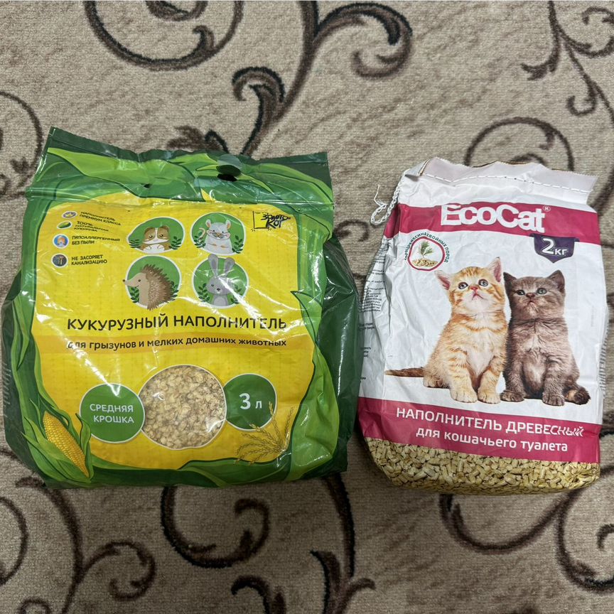 Наполнитель для грызунов и котов