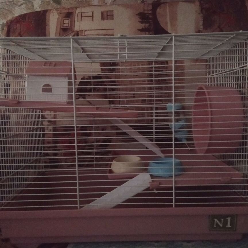 Продам клетку для хомячков