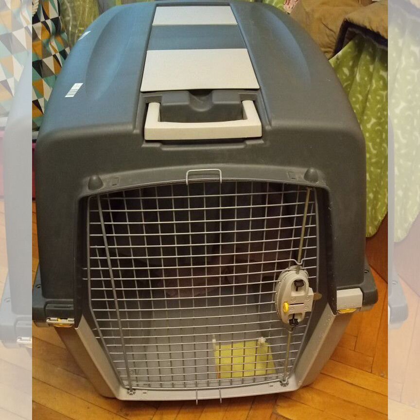 Большая клетка для собаки для авиаперелёта