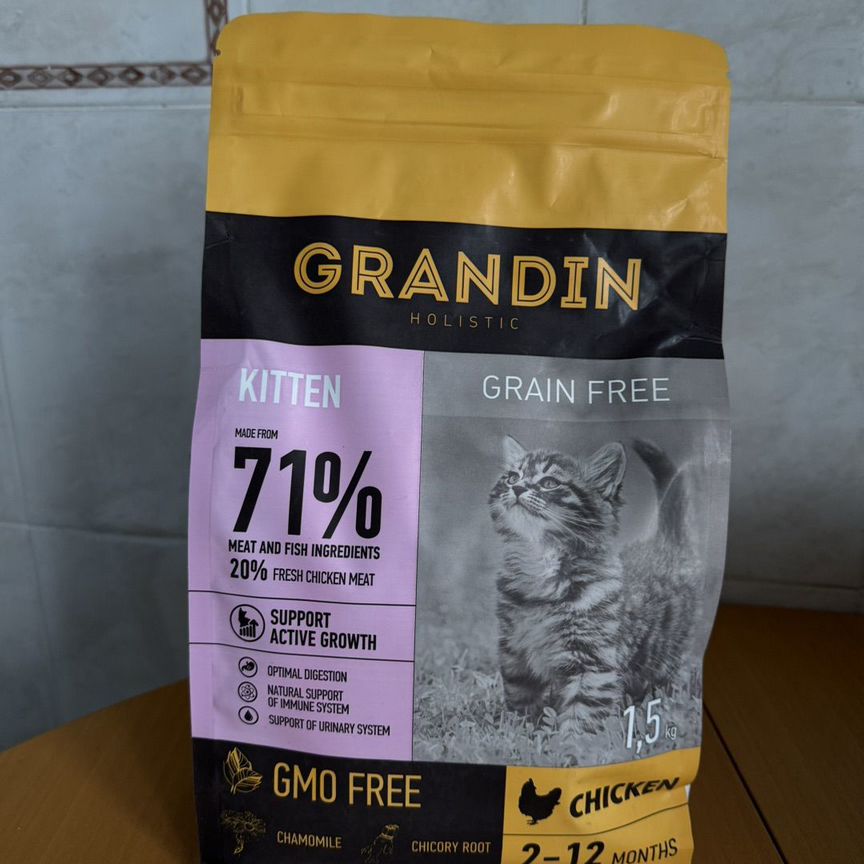 Корм для котят Grandin
