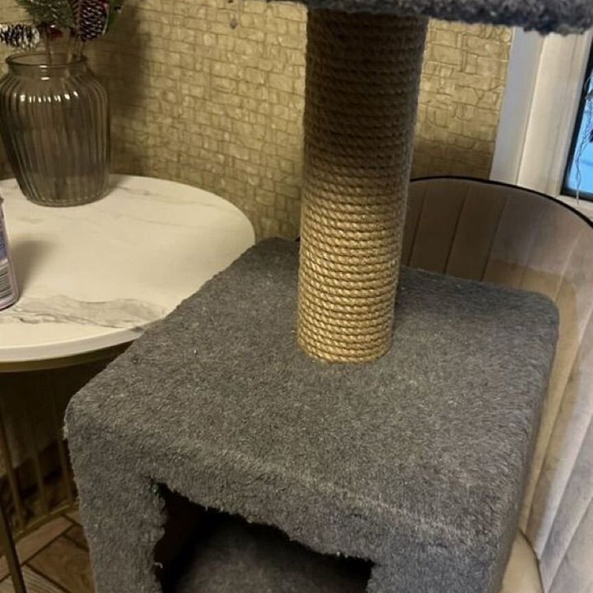 Когтеточка домик для кошки