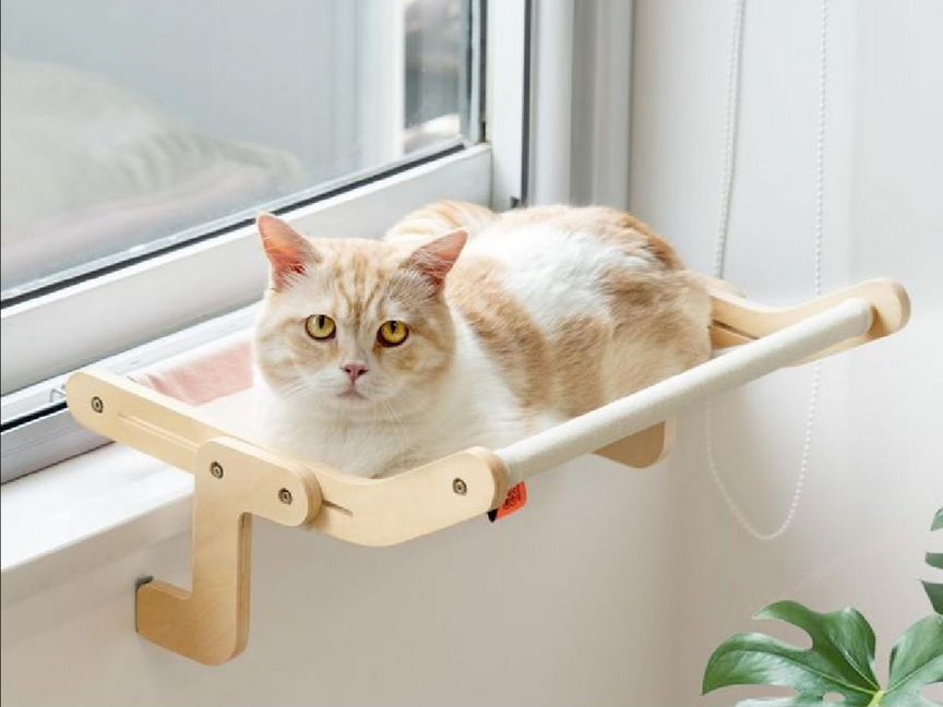 Гамак для кошек на окно