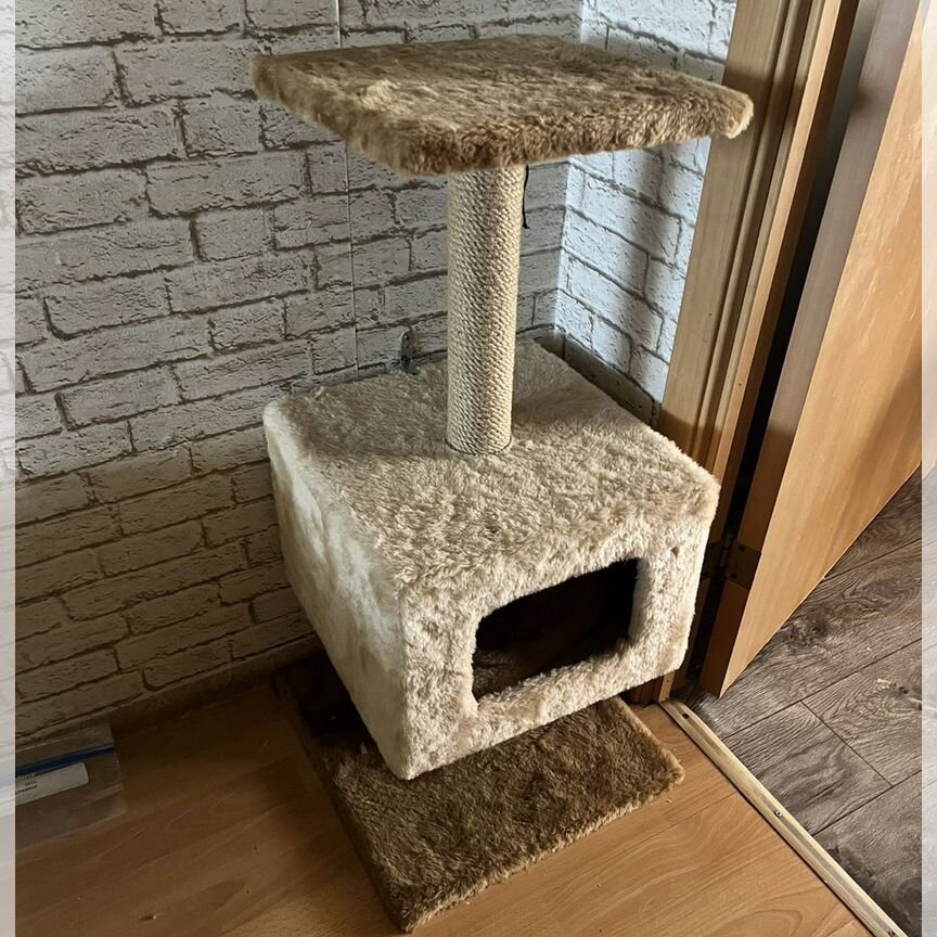 Когтеточка домик для кошки