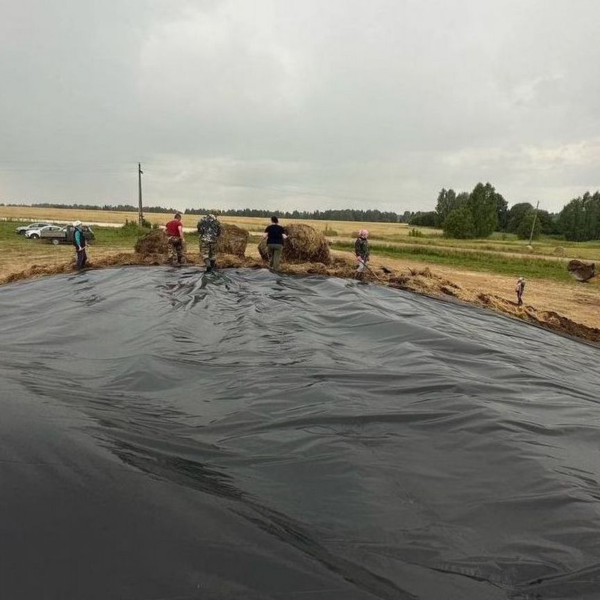 Силосная пленка черная от производителя 12*50