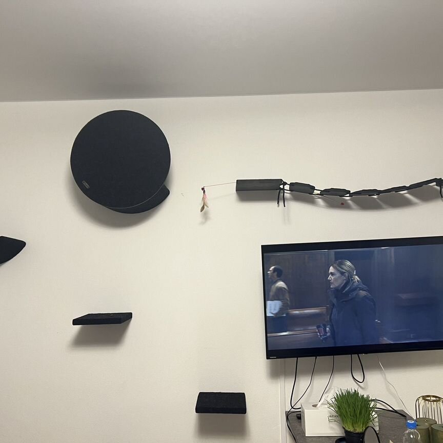 Игровой комплекс для кошек (домик) настенный