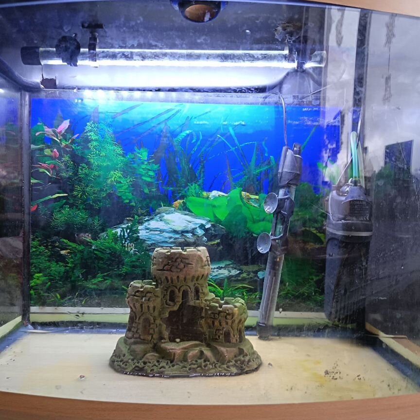 Аквариум 50 литров, c тумбой