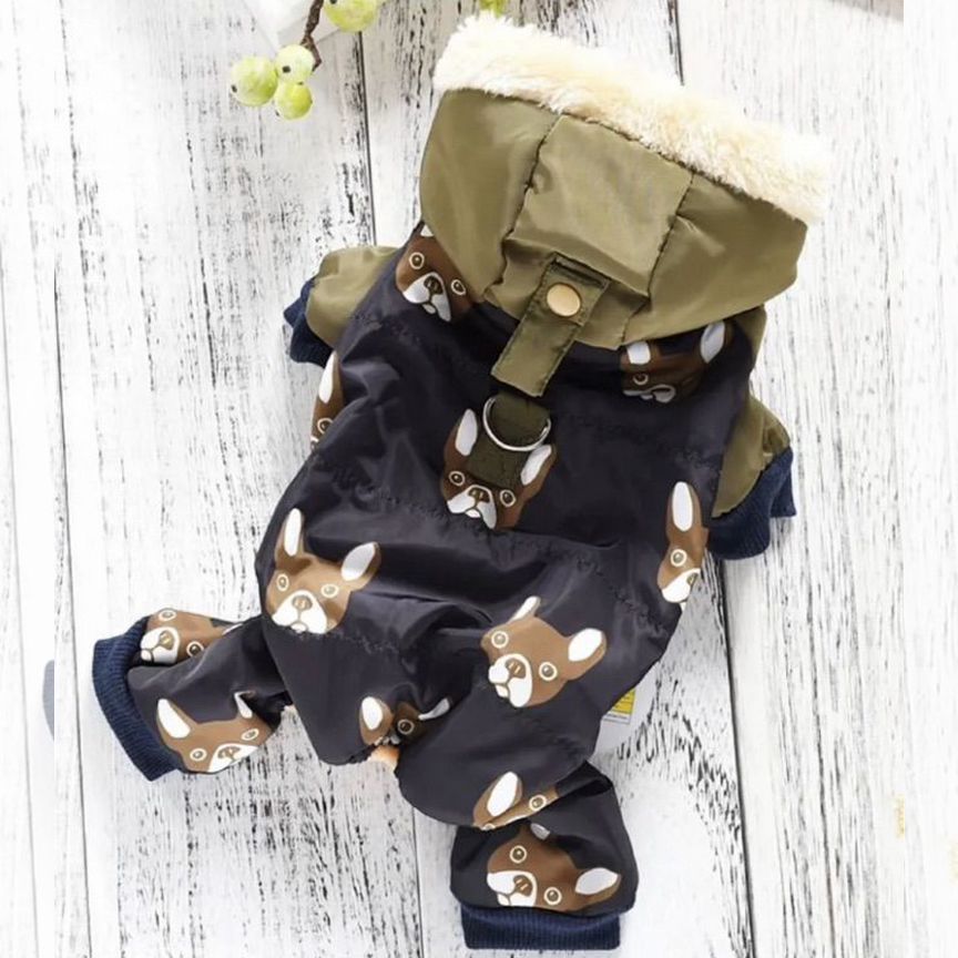 Комбинезон теплый доя мелких пород собак