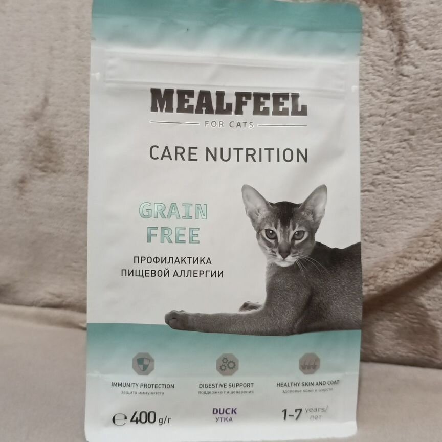 Корм для кошек mealfeel care nutrition