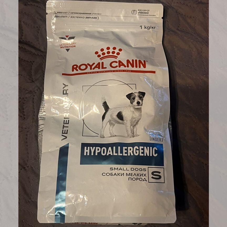 Корм для собак royal canin гипоаллергенный 1 кг