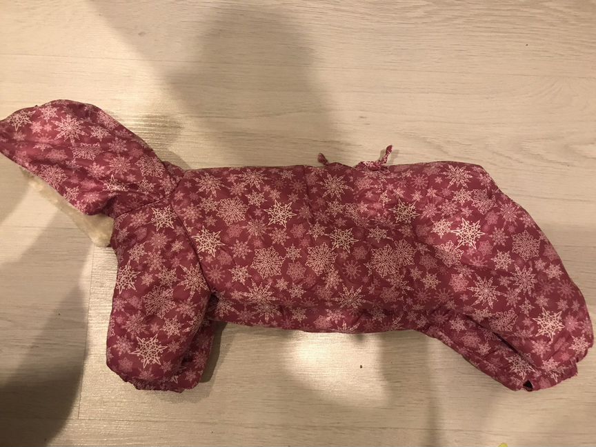Комбмнезон для собак зимний