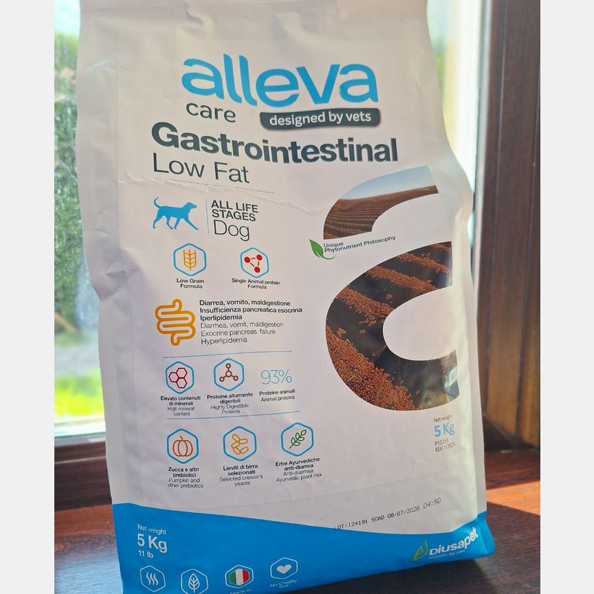 Alleva gastrointestinal Dog корм для собак, 5кг
