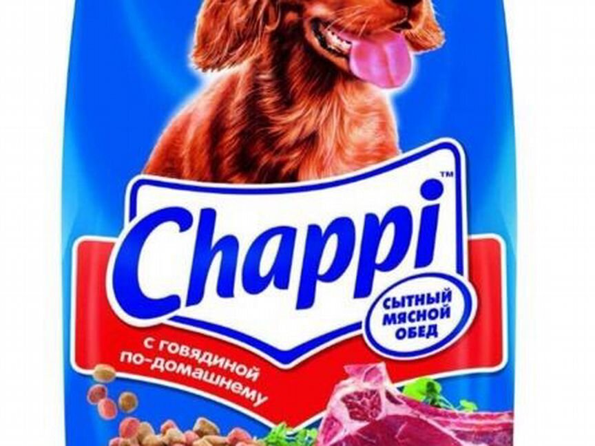 Сухой корм для собак Chappi 15кг