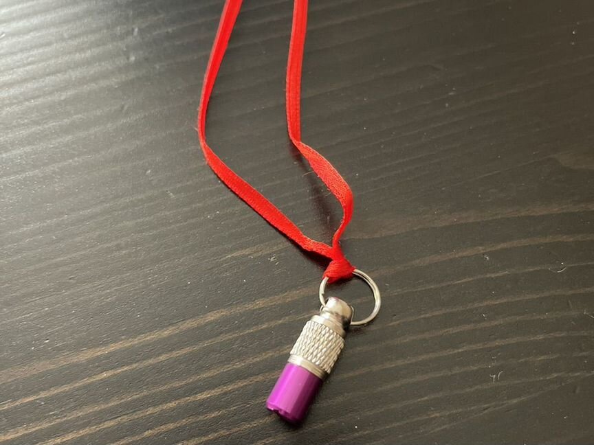 Подвеска-адресник для ошейника