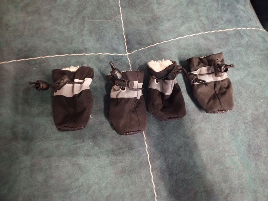 Сапоги зимние для собак утепленные