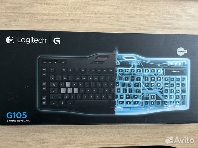 Игровая клавиатура Logitech G105 купить в Москве | Электроника | Авито