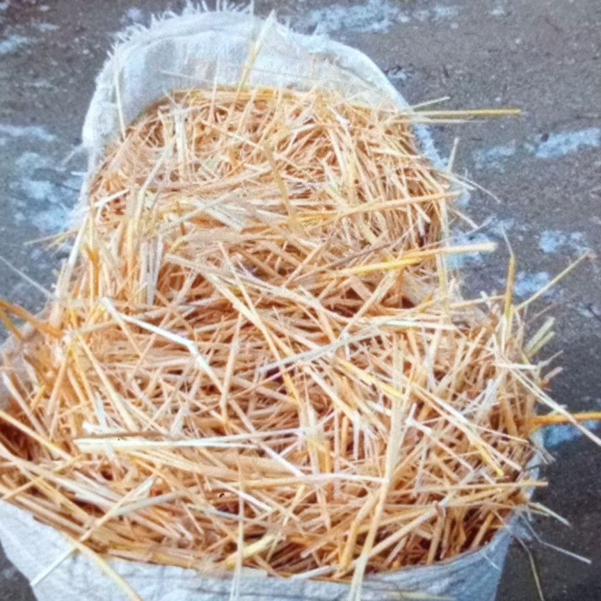 Мульча подложка утепление пшеничная