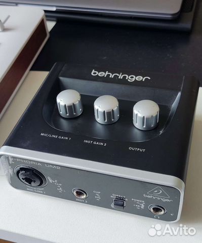 Внешняя звуковая карта behringer um2 купить во Владикавказе | Хобби и ...